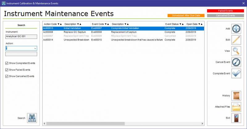 Instrument Calibration & Maintenance System - Agriya Analitika
